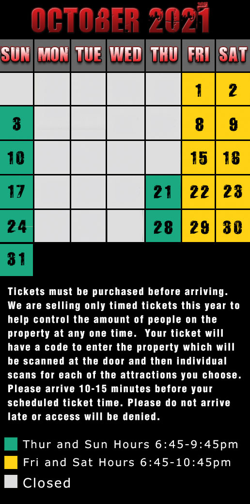 Field of Terror - NJ Premier Haunted Attraction Farm